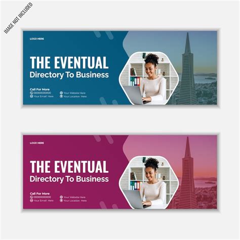 Premium Vector Free Vector Flat Science Facebook Cover Template