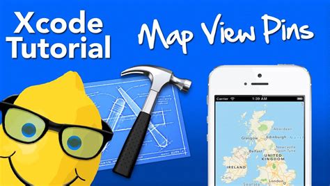 Xcode 5 Tutorial Map View Part 3 Map Pin Annotations Geeky Lemon Development Youtube