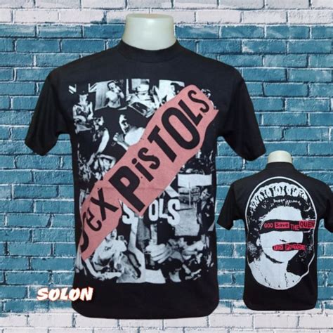 เสื้อวง Sex Pistols วงร็อค ไม่มีตะเข็บข้าง คอฟิต ป้ายus เสื้อวินเทจ เสื้อผู้ชาย เสื้อทัวร์ วง