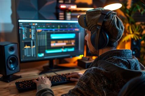 Premium Photo Demonstrate The Versatility Of Podcast Editing Sof