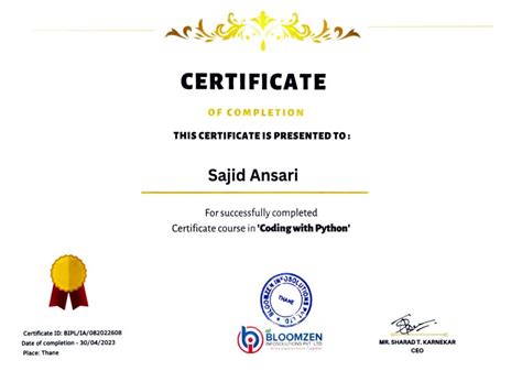 Sajid Ansari On Linkedin Connections Pythoncertification