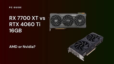 RX 7700 XT Vs RTX 3080 Is AMDs Card Enough PC Guide