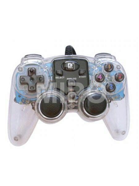 Gamepad Usb Single Analog Transparant Single Stick Pc Dual Shock Usb Pc