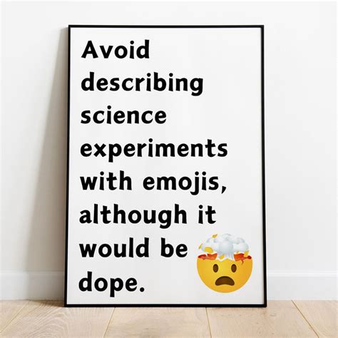 Funny Classroom Rules Poster For Science Laboratory Decor 1 0 Eggcellent Educator