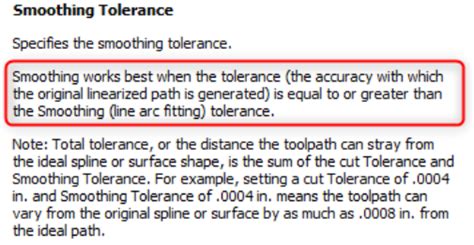 Fusion Help Optimizing Toolpath Generation And Tolerances In Fusion And HSM CAM Autodesk