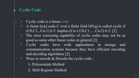 Error Control Coding Techniques PPT