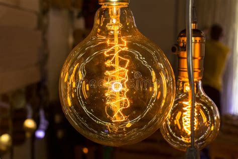 Led Filament Cob Lamp Stock Photo Image Of Board Modern 77538546