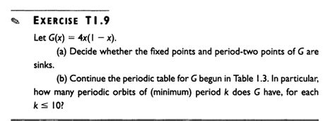 Solved Exercise T18 Let Gx 4x1 X Prove That For Each