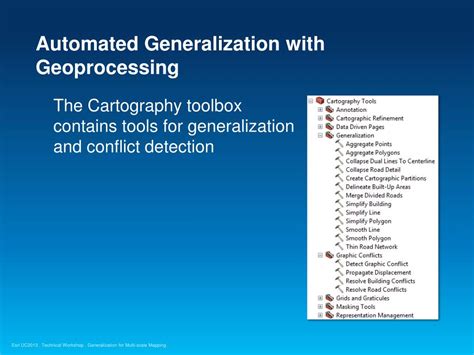 Ppt Generalization For Multi Scale Mapping Powerpoint Presentation