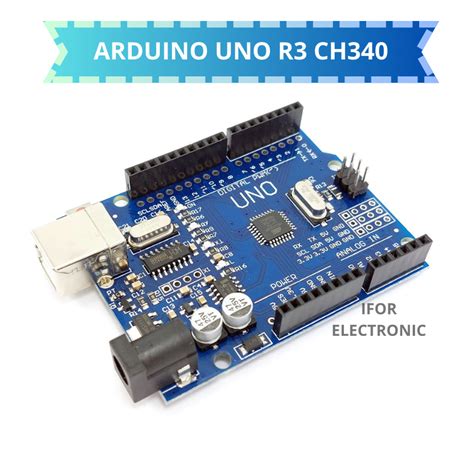 Arduino Uno R3 Ch340g Atmega328 Pb Compatible Board Shopee Malaysia
