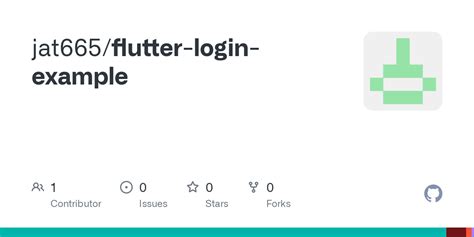 Github Jat665flutter Login Example