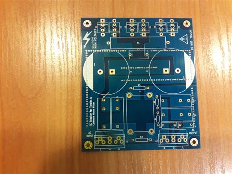 Pcb For Combined Dc Blocker Trap And Emi Rfi Filter Atl Audio Ltd