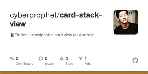 Github Cyberprophetcard Stack View 📱tinder Like Swipeable Card View For Android
