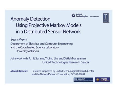Anomaly Detection Using Projective Markov Models Pdf Technology And Computing