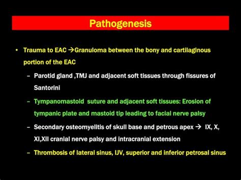Malignant Otitis Externa Ppt