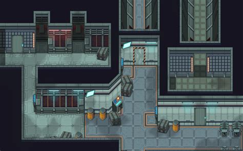 Spacestation Progress Working On A Big Spaceship Tileset And Want To