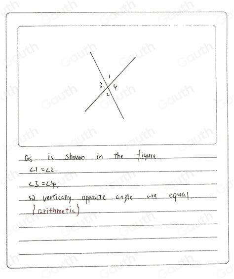 solved b draw two intersecting line segment ab and cd intersecting at