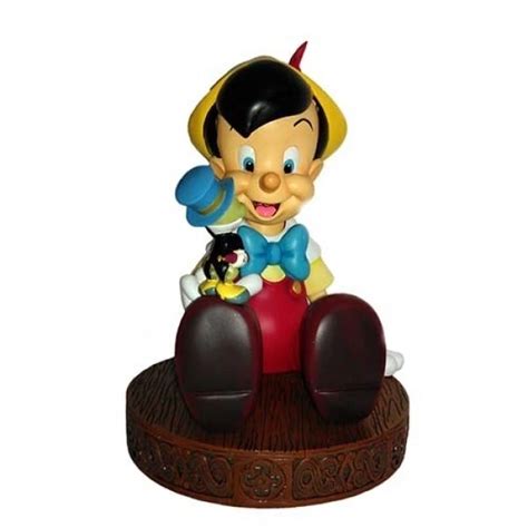 Disney Pinocchio And Jiminy Cricket Large Figurinevery Rare New In Box