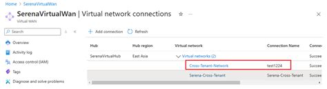 Cross Tenant Secure Integration Of Azure Resources Based On Logic App Standard And Virtual Wan