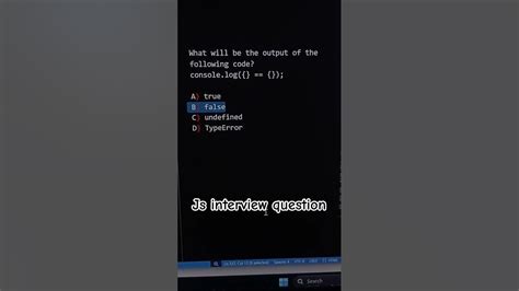 Javascript Interview Question Js Trending Viralvideo Javascript Javascriptinterviewquestion