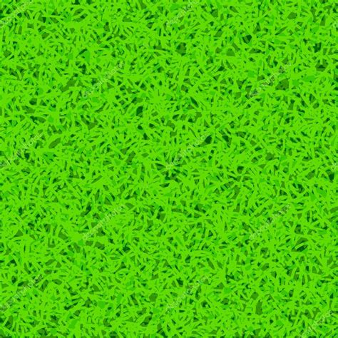 Green Grass Seamless Pattern Nature Background Vector Illustrati Stock