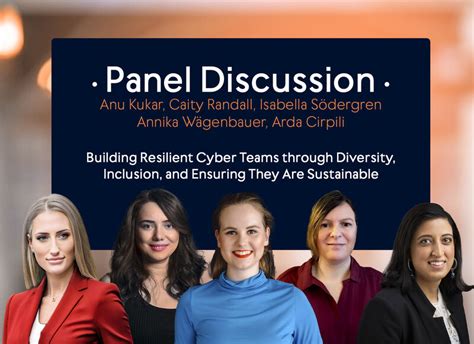 Annika Wägenbauer On Linkedin Building Resilient Cyber Teams Through Diversity Incusion And