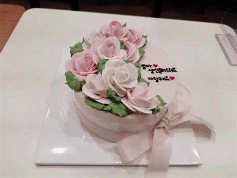 안양 평촌 앙금플라워 떡케이크🍰 네이버 블로그