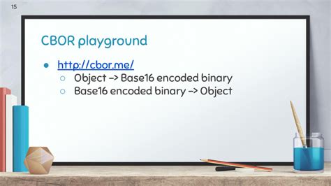 Cbor Overview Speaker Deck