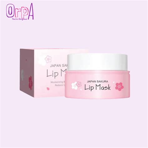 Laikou Japan Sakura Sleeping Lip Mask – 8g - Orpa