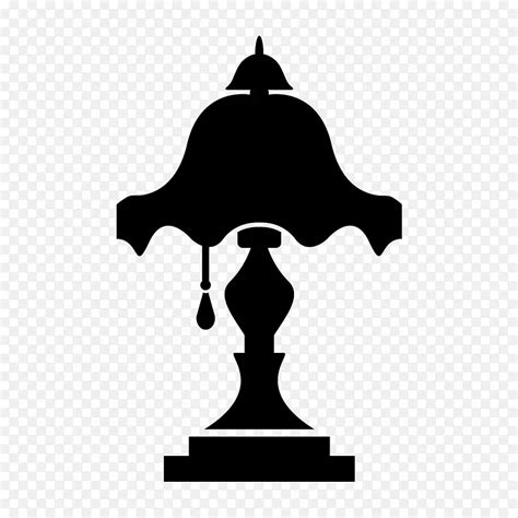 手绘台灯剪影PNG图片素材下载 图片编号qdvgbwzq 免抠素材网