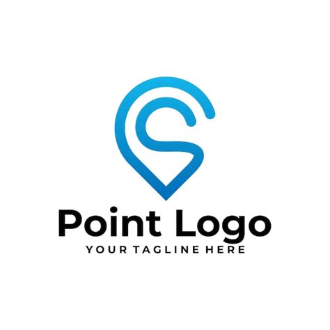 Premium Vector Point Logo Vector Design Template
