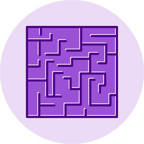 Maze Vector Icon 39551546 Vector Art At Vecteezy