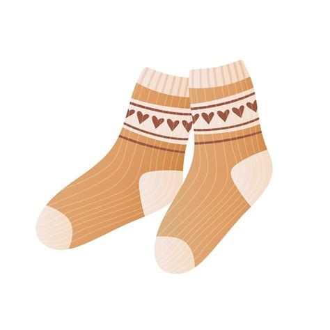 Premium Vector Cartoon Warm Socks