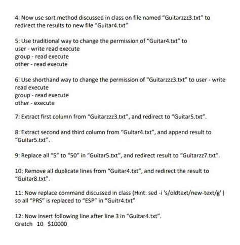 solved using vi to create redirect append and sort part 1