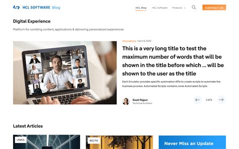 Hcl Blog Design Tech Insights
