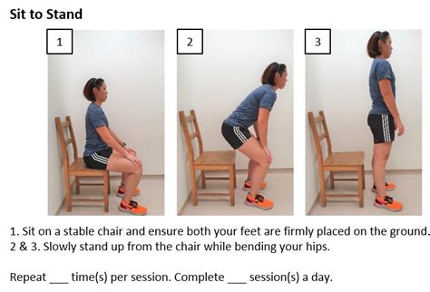 Types Of Exercises Tan Tock Seng Hospital