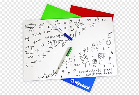 노트북 종이 와이프 북 통합 문서 플립 차트 건조기 보드 재사용 학생 교육 텍스트 각도 지역 도표 Png Pngwing