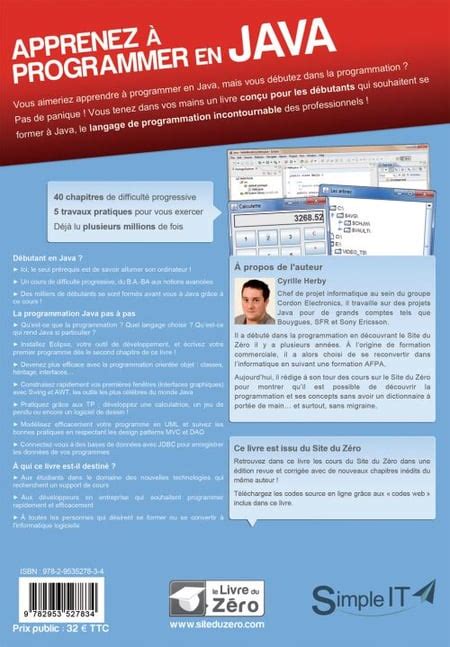 Apprenez à Programmer En Java La Programmation Professionnelle à La