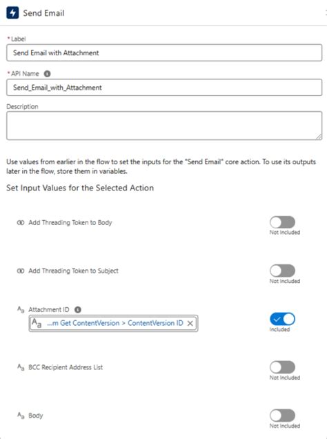 Send Email With Attachments In Salesforce Flow Office File Creator
