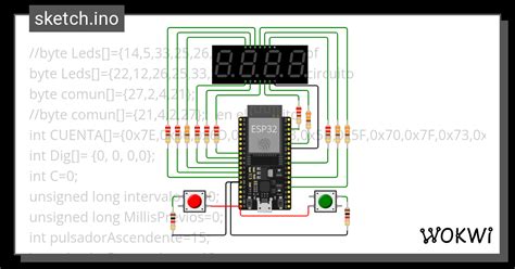 Reloj Wokwi Esp32 Stm32 Arduino Simulator