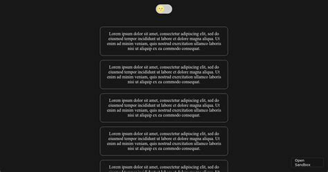Provider Pattern Practice Codesandbox