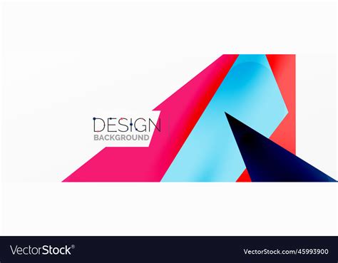 Background Color Abstract Overlapping Lines Vector Image