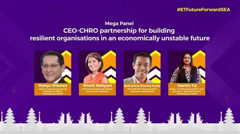 Mega Panel Ceo Chro Partnership For Building Resilient Organisations In An… Wahyu P Wibowo