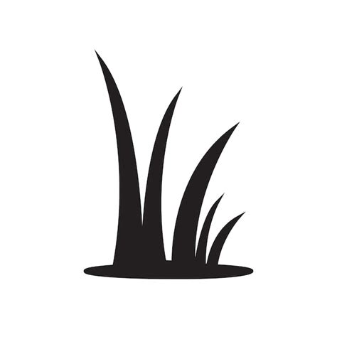 Premium Vector Grass Icon Vector Template Logo Trendy Collection Flat