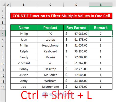 How To Filter Multiple Values In One Cell In Excel Methods ExcelDemy