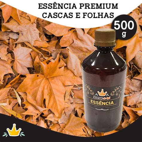 EssÊncia Premium Cascas E Folhas 500g Aromas Do Rei