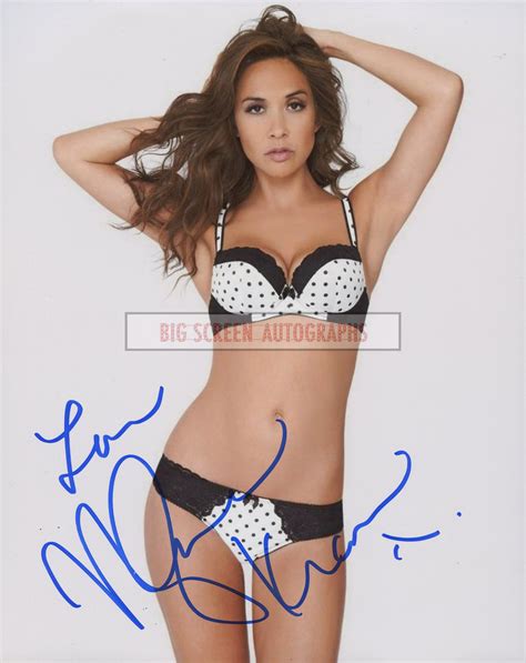 Myleene Klass G Big Screen Autographs