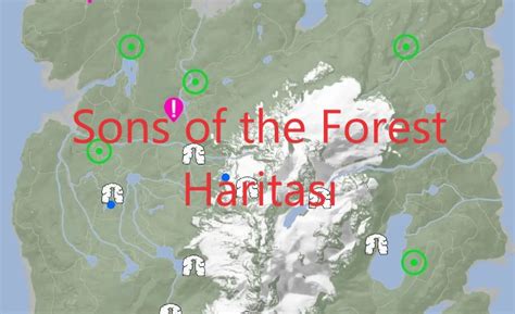 Sons Of The Forest Mapi Forest 2 Haritası Tayming