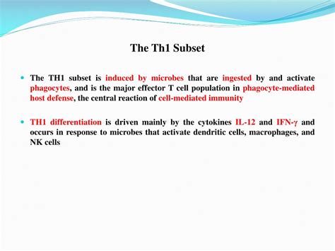 Ppt Functions Of Cd4 Effector T Cells In Cell Mediated Immunity