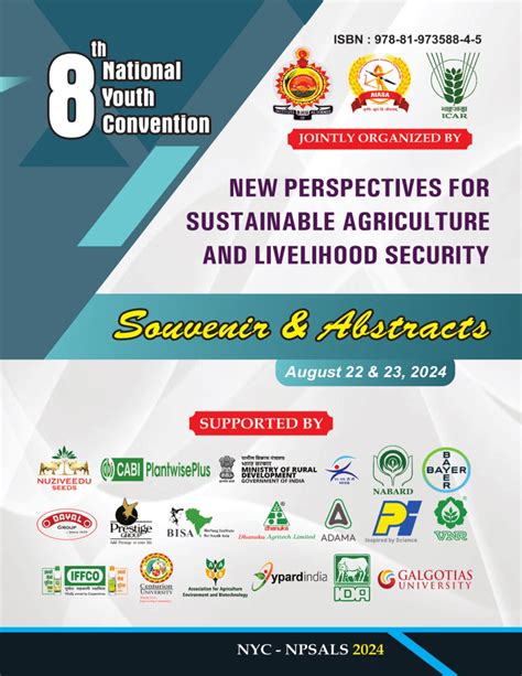 Pdf New Perspectives For Sustainable Agriculture And Livelihood Security